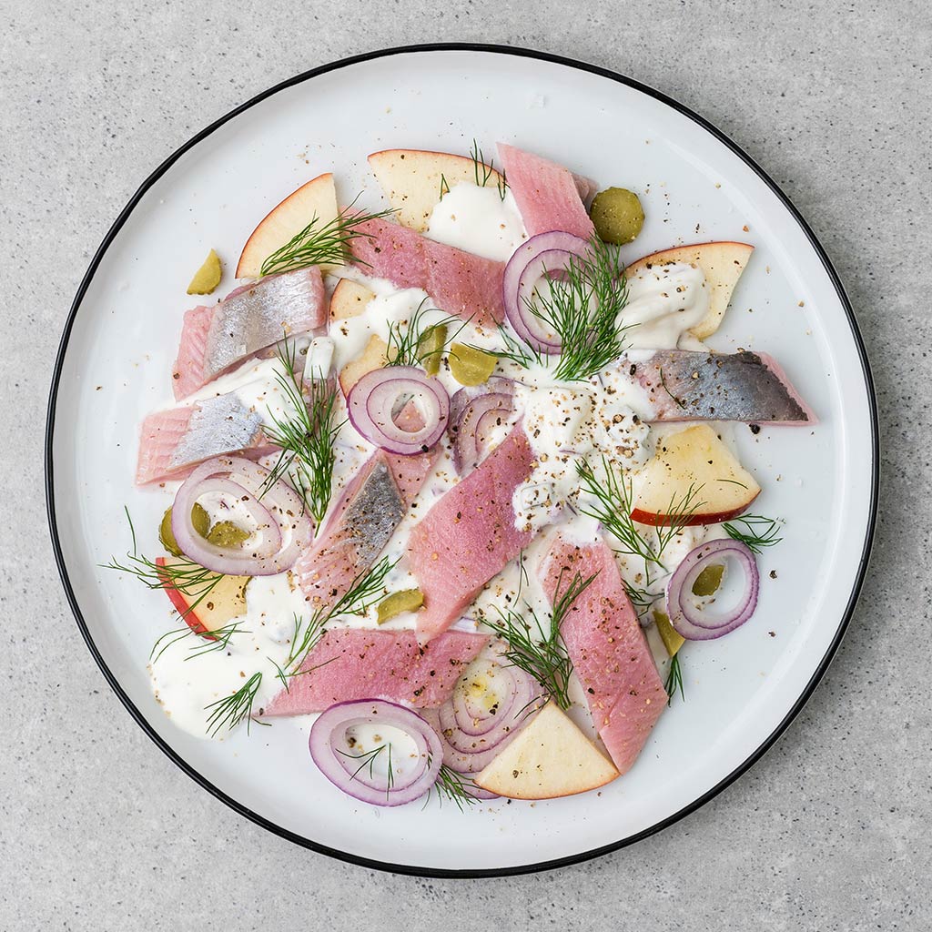 Matjessalat mit Apfel Rezept | HONEST CATCH