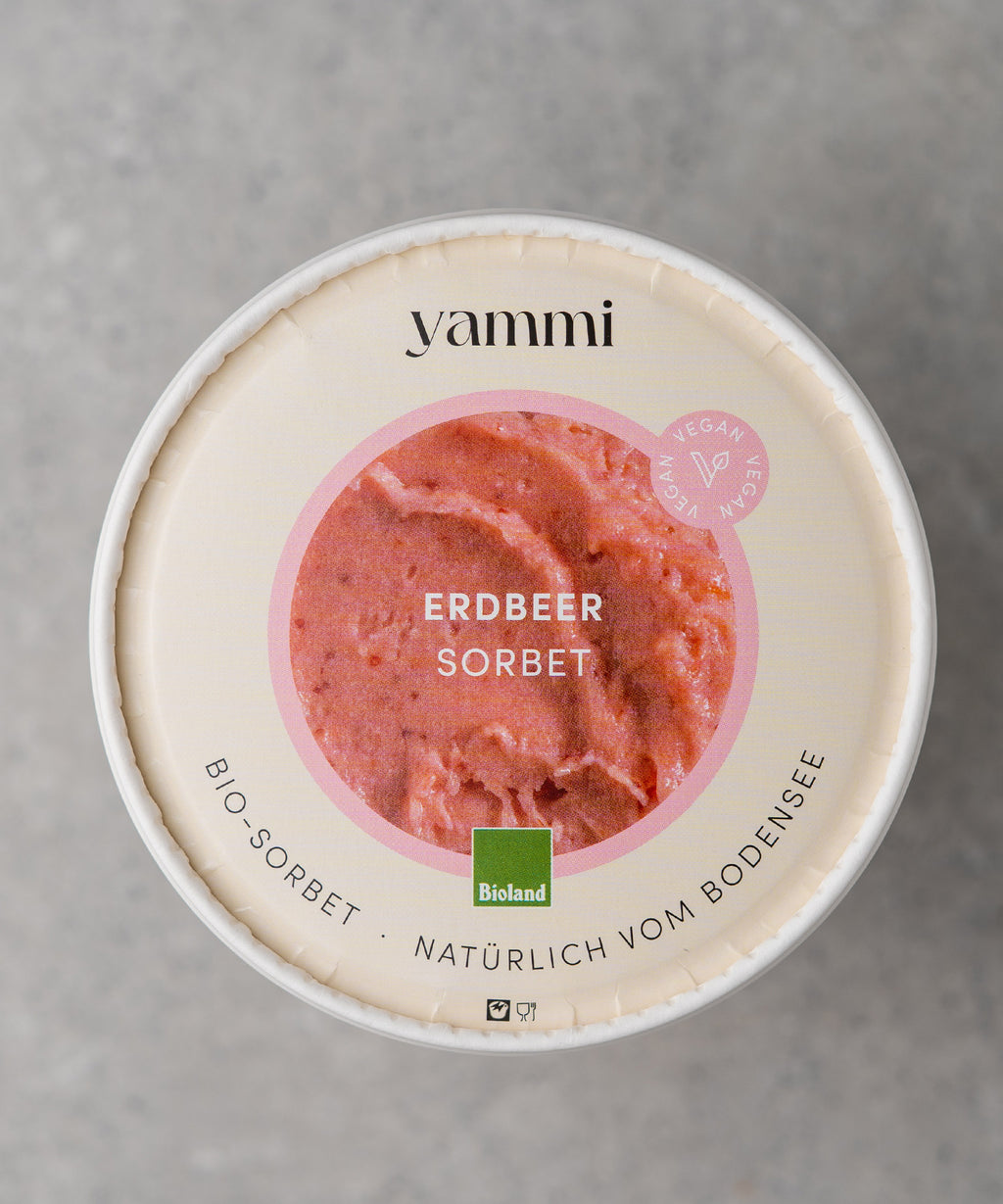 Erdbeer Sorbet | HONEST CATCH